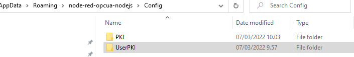 OPC UA Certificate Authentication -> User Certificate as additional option instead of username ...