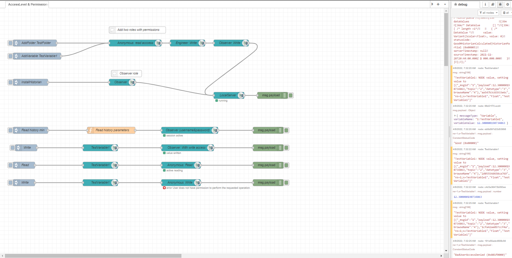 NodeRed Error message while trying to write value to OPCUAserver · Issue #422 · mikakaraila/node ...
