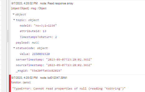 Read multiple: StatusCode: BadNodeIdUnknown (0x80340000) · Issue #600 · mikakaraila/node-red ...
