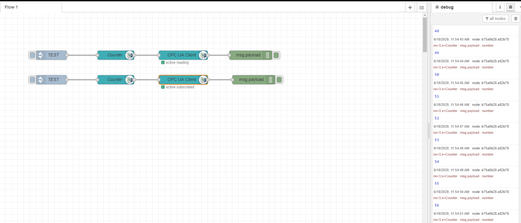 node-red-contrib-opcua Subscribing and EcoStruxture OPCUA Server Expert · Issue #164 ...
