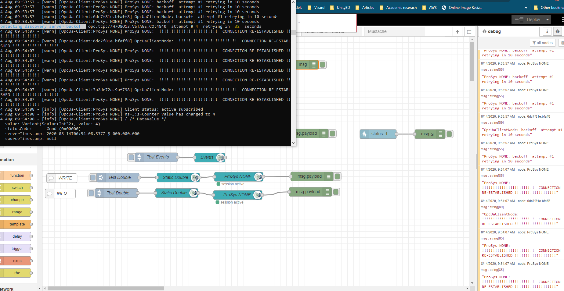 v0.2.78 Client node does not connect (S7-1500, Prosys OPC UA Server or ...