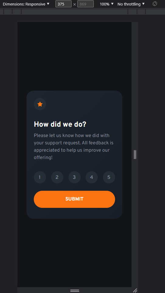 GitHub - Sebaplz/interactive-rating-component