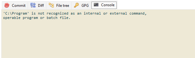 can not launch console while windows username have space · Issue #11259 · gitextensions ...