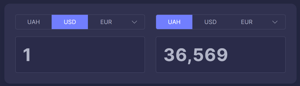 GitHub - VladislavHryhoriev/react-currency-converter
