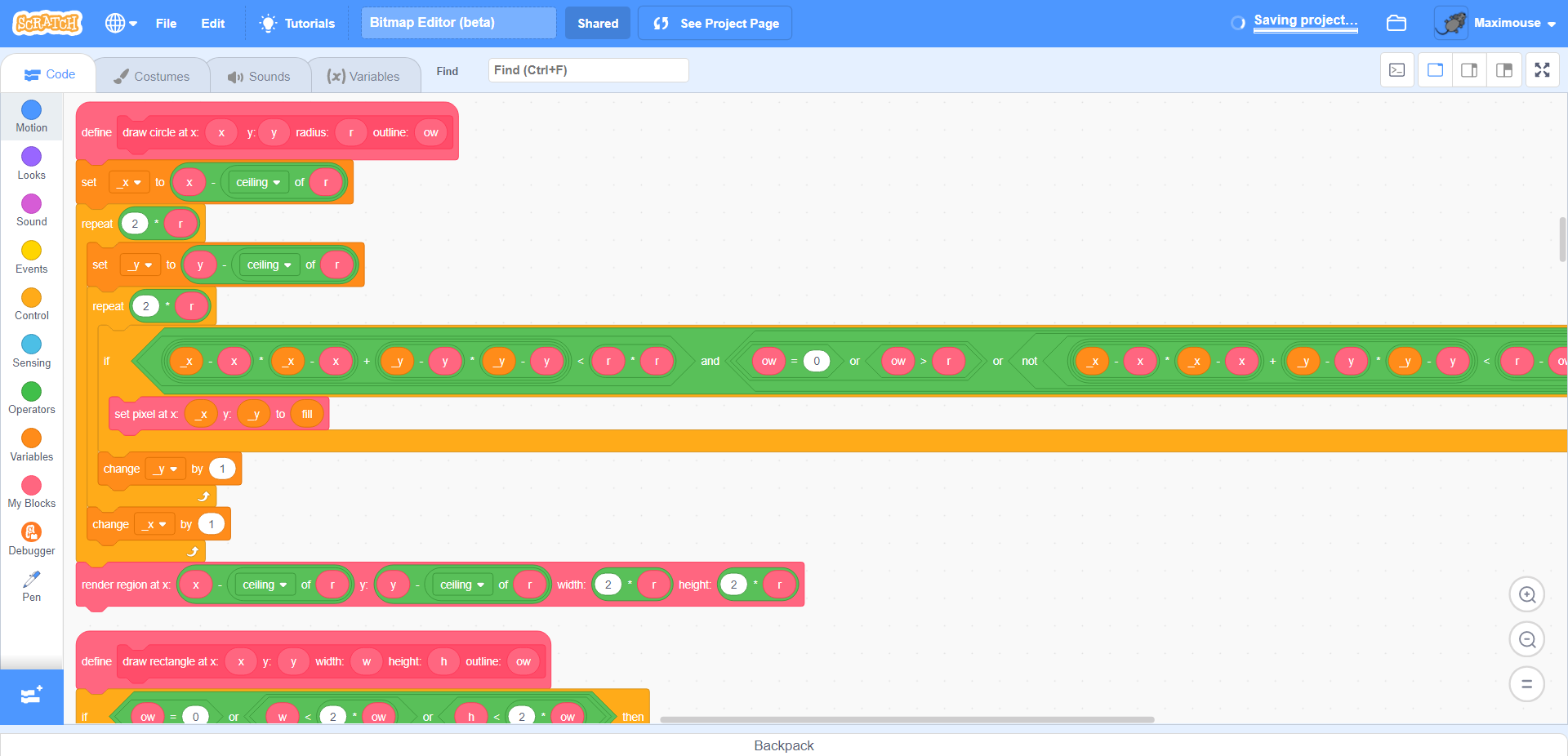 Hide stage addon by mxmou · Pull Request #4609 · ScratchAddons/ScratchAddons · GitHub