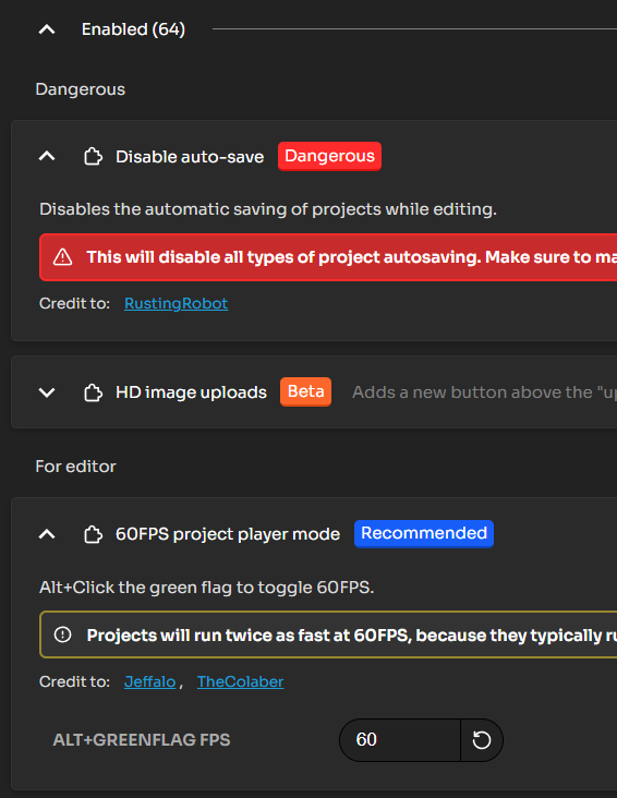Don't group addons based on tag when sorting by mxmou · Pull Request #4679 · ScratchAddons ...