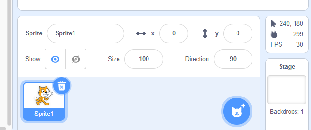 SA-owned shared space below the stage · Issue #5155 · ScratchAddons/ScratchAddons · GitHub