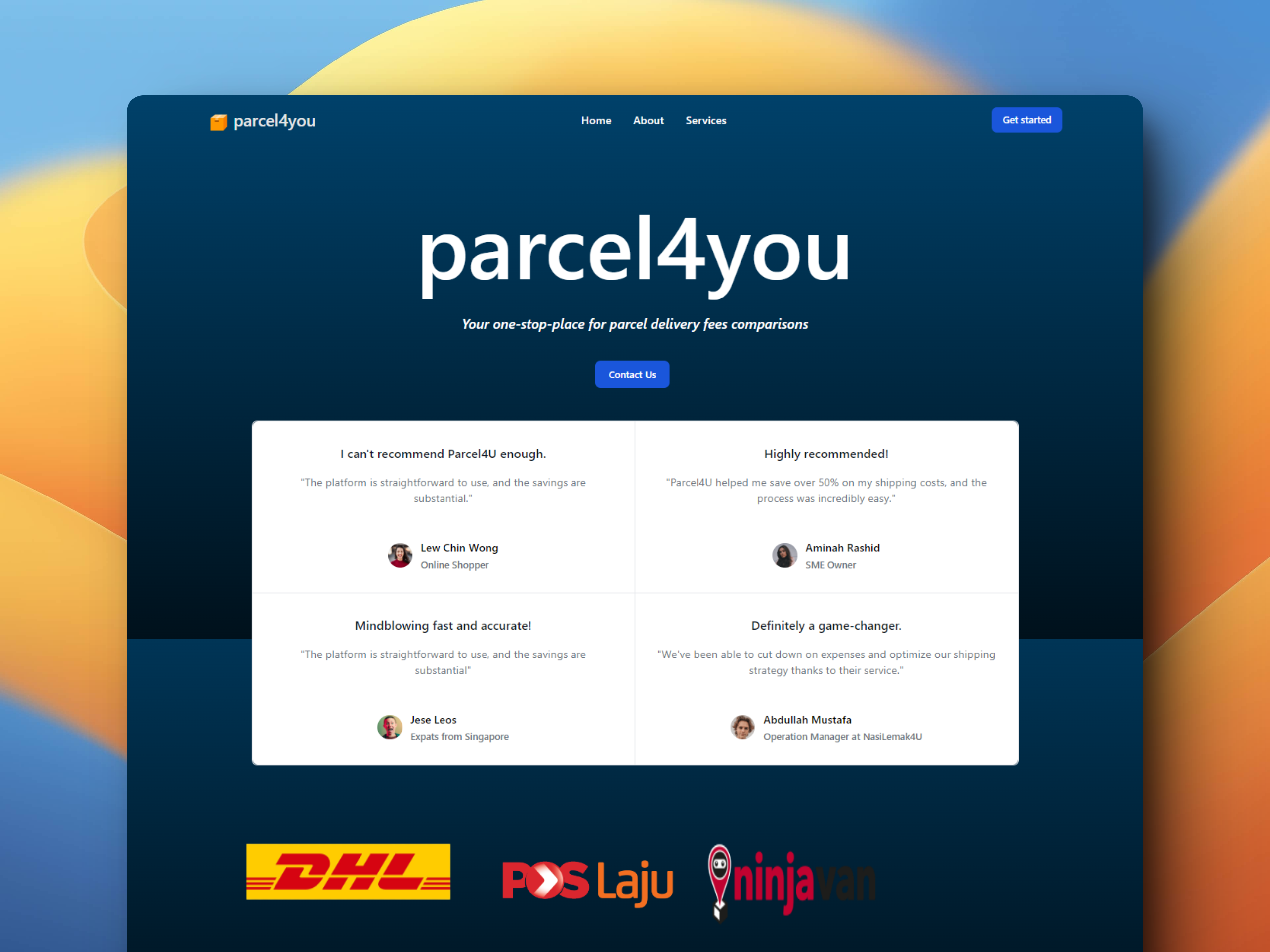 Github Syukrandev Parcel4you