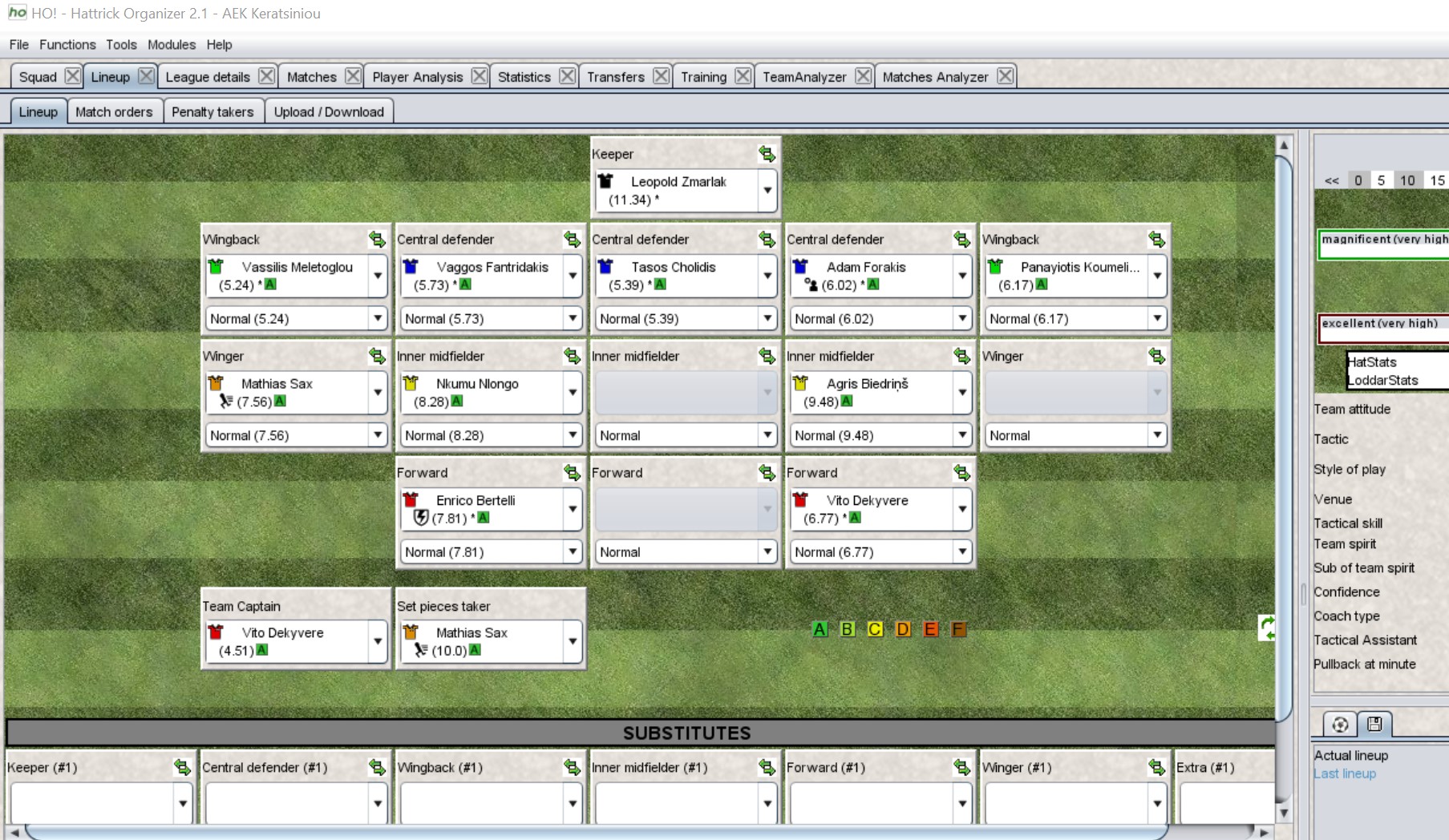 [eBUG]Exclude Last Lineup not working right · Issue #390 · ho-dev/HattrickOrganizer · GitHub
