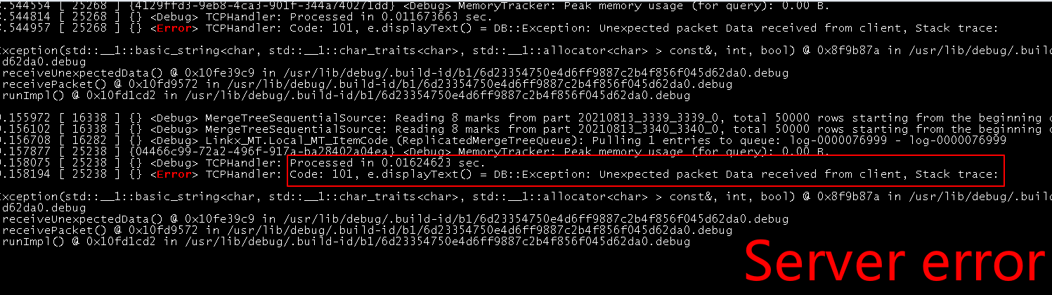 Crash when using Spark write to CK · Issue #181 · housepower/ClickHouse-Native-JDBC · GitHub