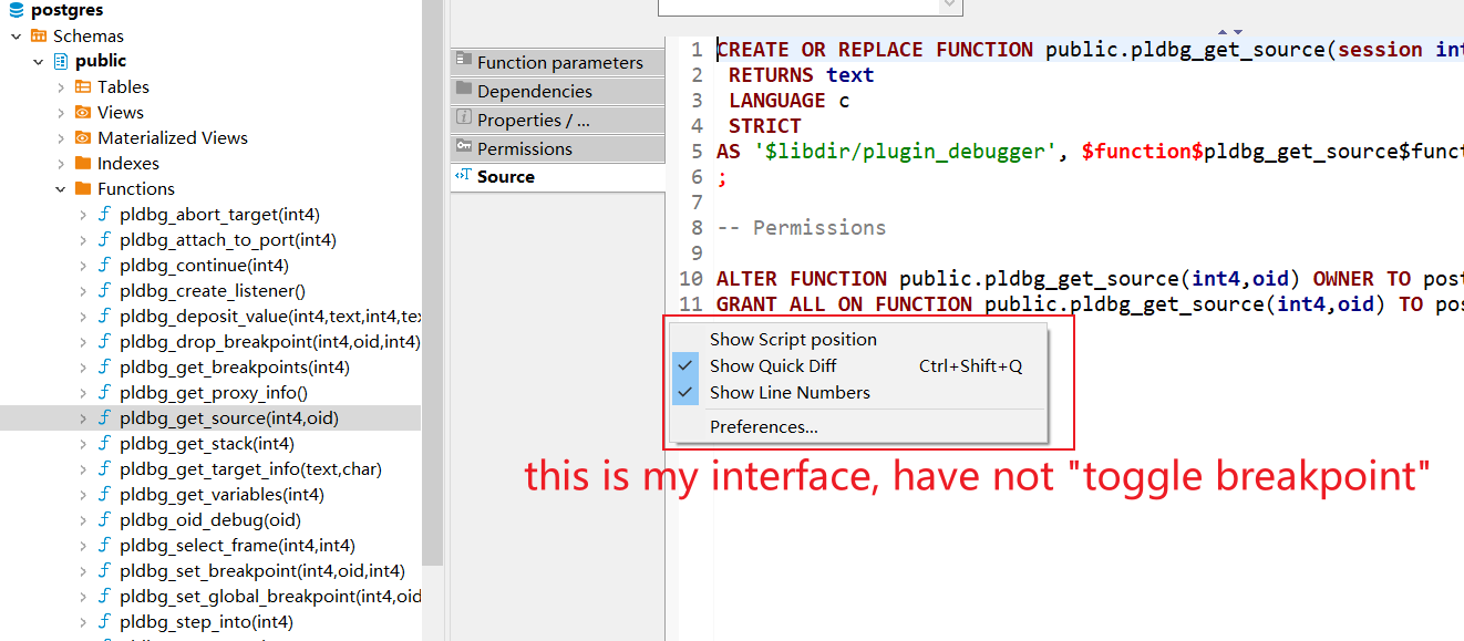 Does it support PLSQL like debugging · dbeaver · Discussion #15752 · GitHub