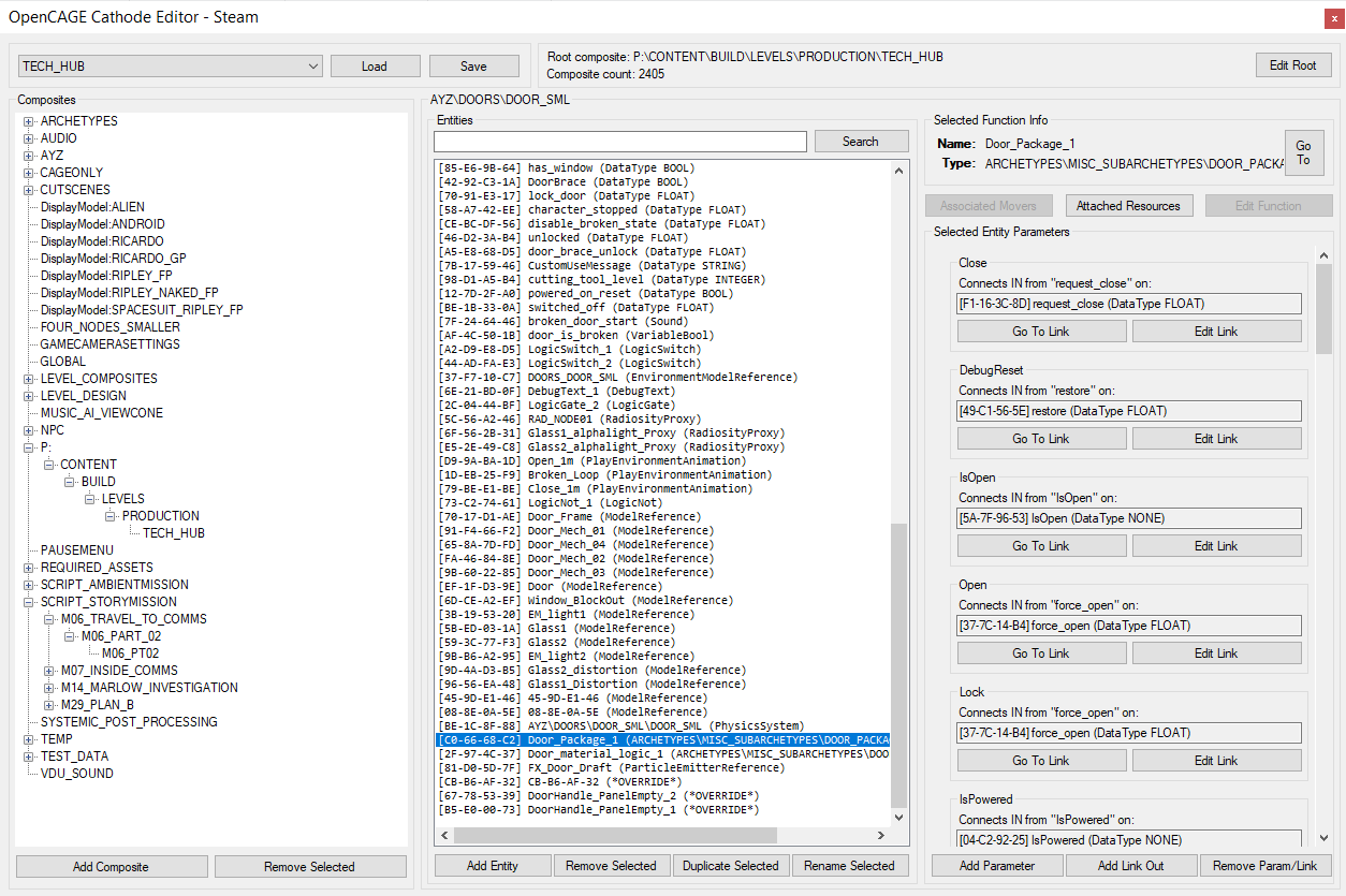 Encountered an issue while looking up entity!" · Issue #121 · MattFiler/OpenCAGE · GitHub
