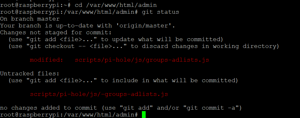 Adlists are not administrable via web after upgrade · Issue #1726 · pi-hole/web · GitHub