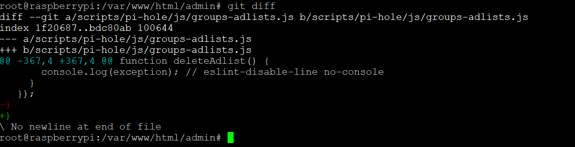 Adlists are not administrable via web after upgrade · Issue #1726 · pi-hole/web · GitHub
