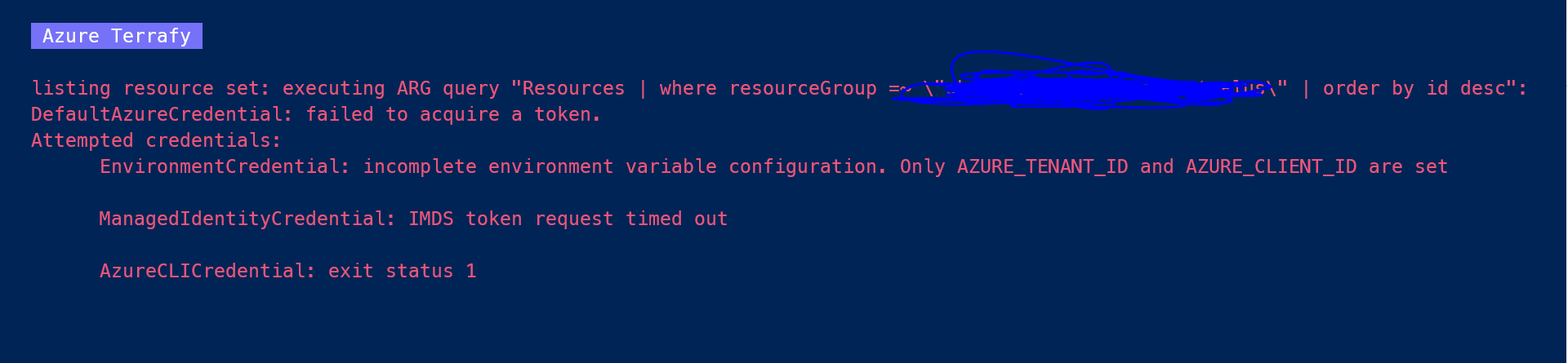 All env variables are set but still getting an error · Issue #358 · Azure/aztfexport · GitHub