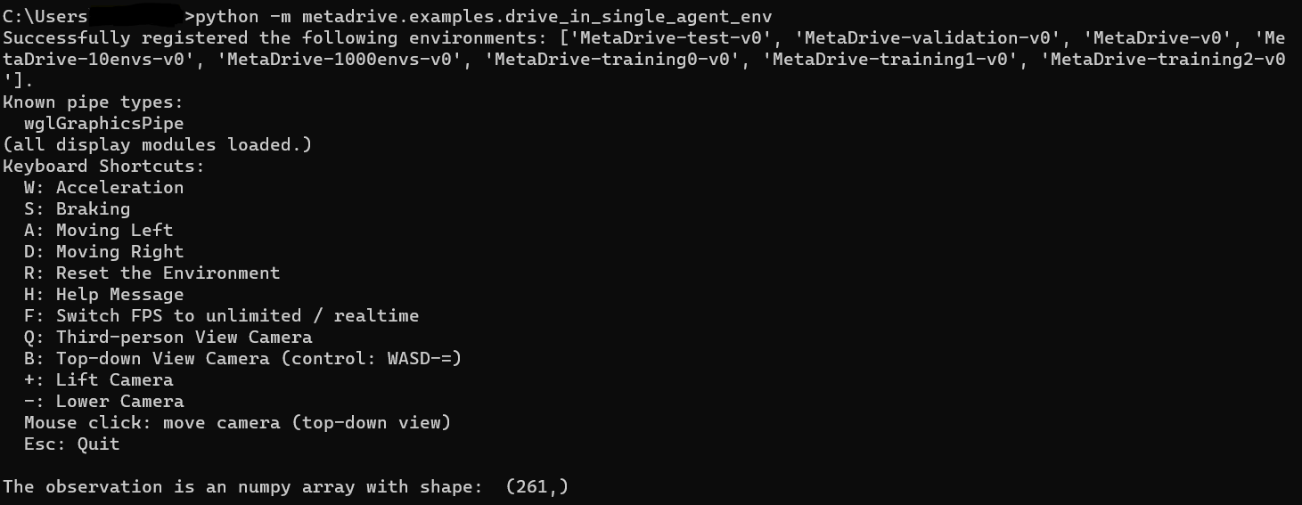 Rendering FPS of example script is too low · Issue #100 · metadriverse/metadrive · GitHub