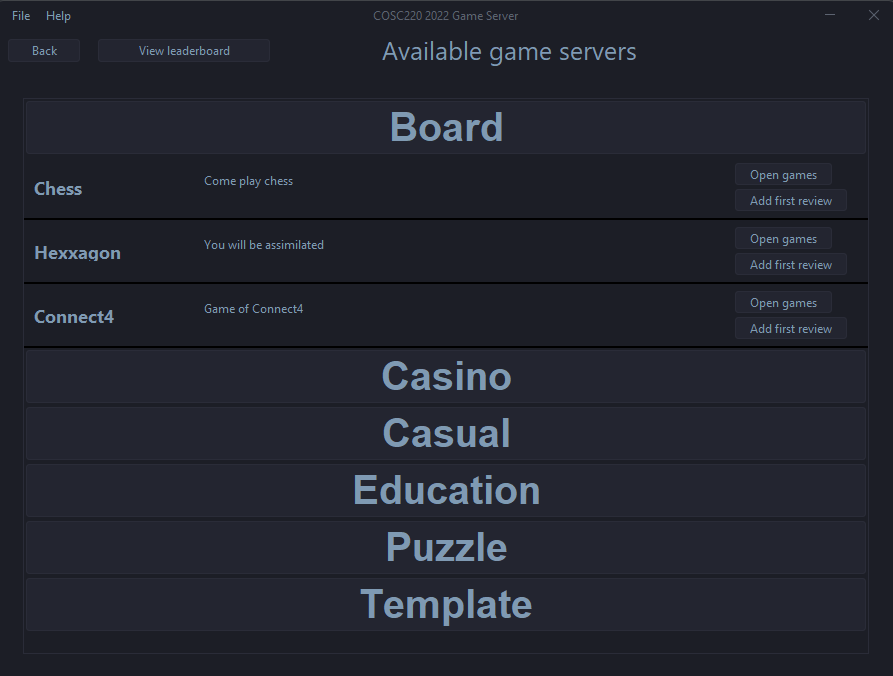 GitHub - daveh07/minigames_server: University Project - Minigames ...