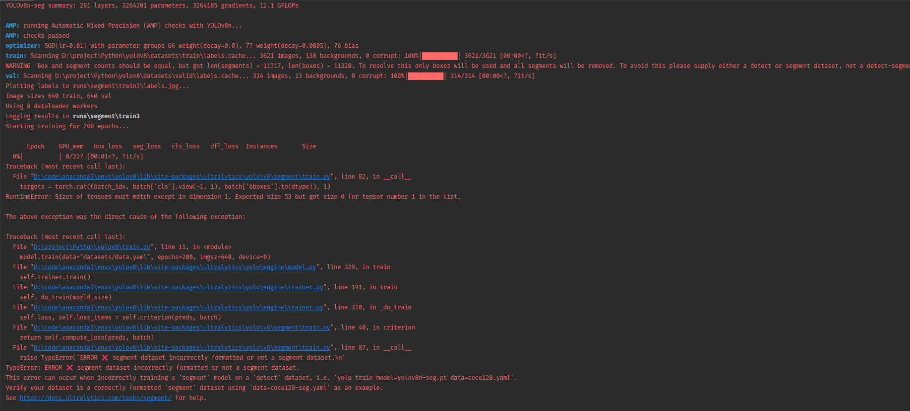 Unable to use roboflow's dataset for training · Issue #1649 · ultralytics/ultralytics · GitHub