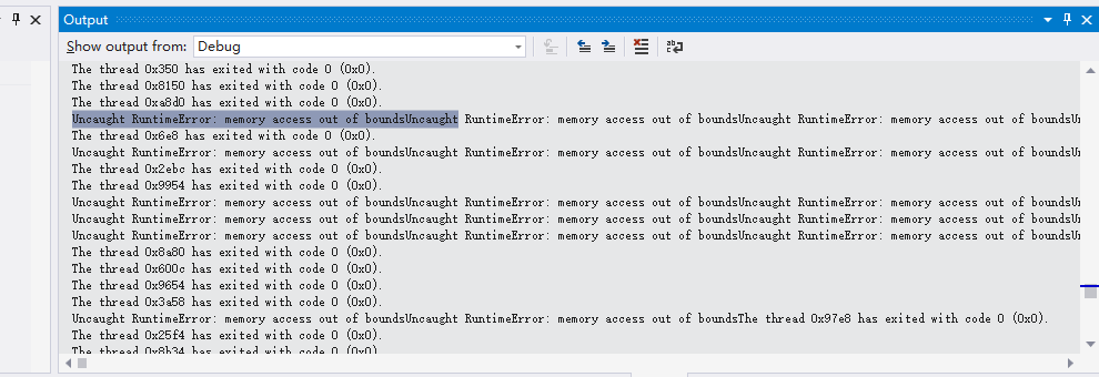 Uncaught Runtimeerror Memory Access Out Of Boundsuncaught · Issue 22811 · Dotnetaspnetcore 
