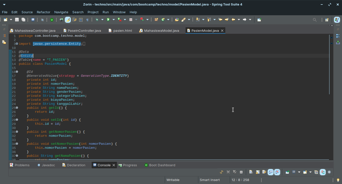 GitHub - tarihoran20/techno: Springboot Quiz - Model - No 2