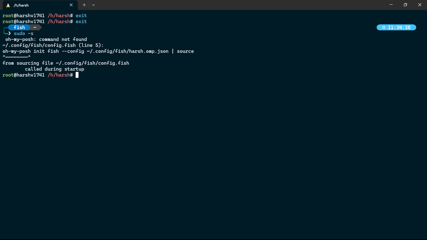 Problem with manual installation of linux in WSL · Issue #3857 · JanDeDobbeleer/oh-my-posh · GitHub