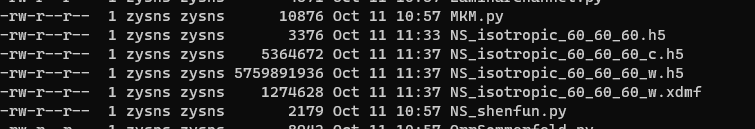The h5 file was generated normally, but the xdmf file did not save any data. · Issue #59 ...