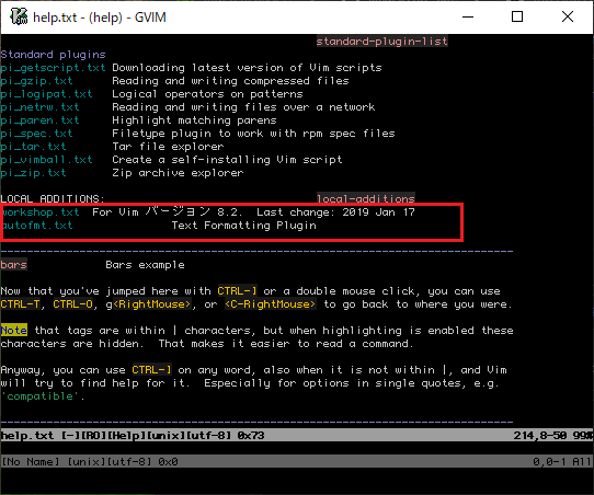 H Helptxt H Local Additionsに日本語が挿入されている · Issue 984 · Vim Jpvimdoc Ja Working · Github