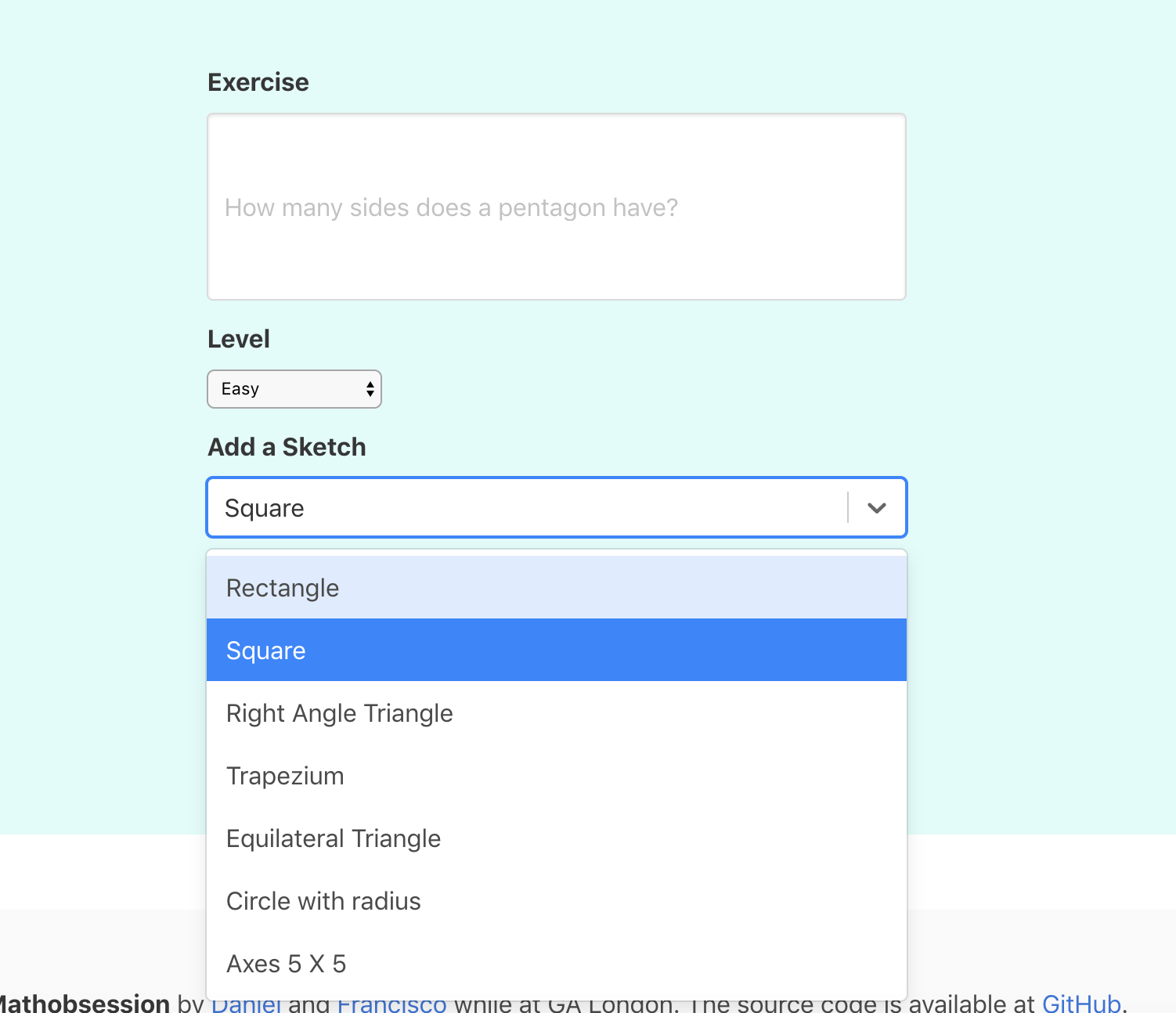 GitHub - FranciscoFHDias/Mathobsession