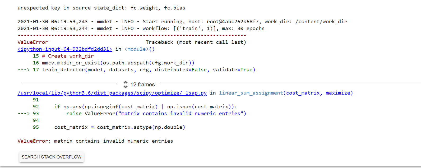 Strange Bug When Training Sparse Rcnn Every Config · Issue 4549 · Open Mmlab Mmdetection · Github