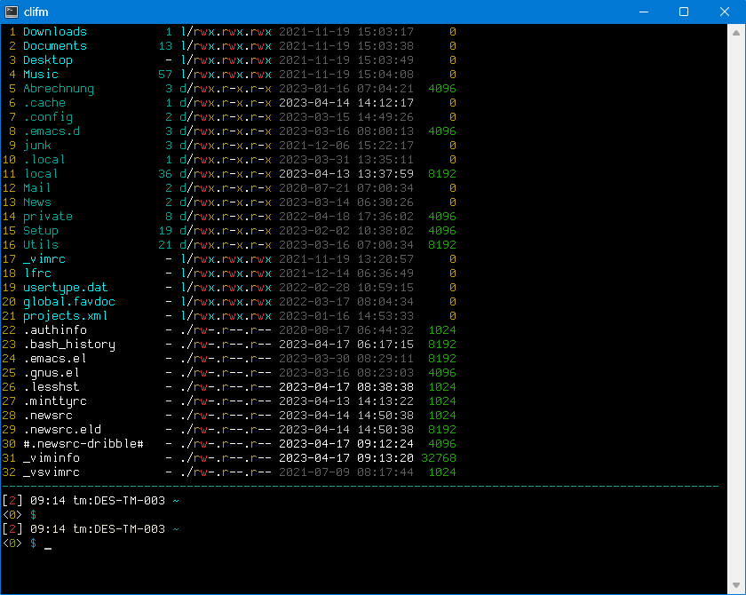 wrong colors · Issue #218 · leo-arch/clifm · GitHub