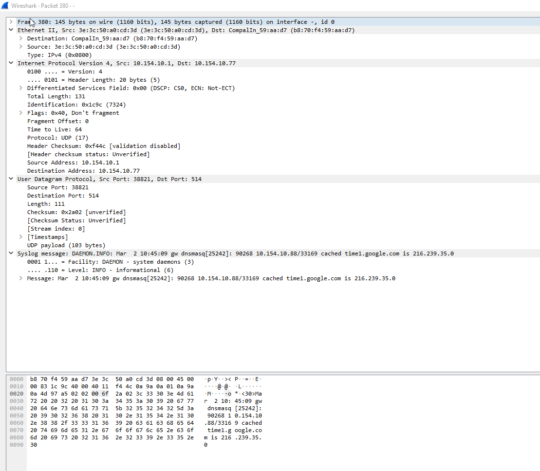 Syslog - wazuh is receiving firewall messages but they are not being ...