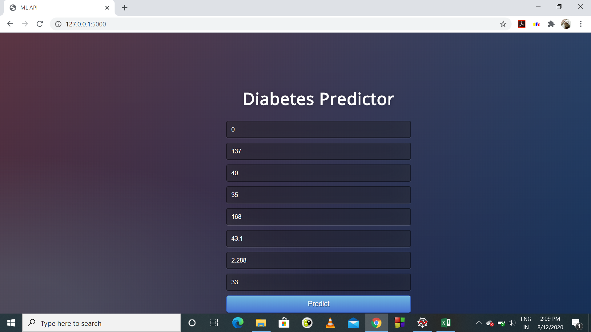 GitHub - shreyrai99/Diabetes-Predictor: A website for making accurate ...
