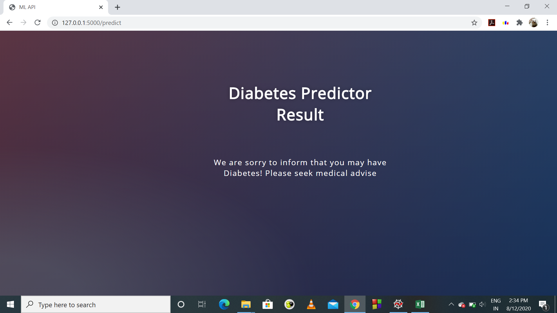 GitHub - shreyrai99/Diabetes-Predictor: A website for making accurate ...