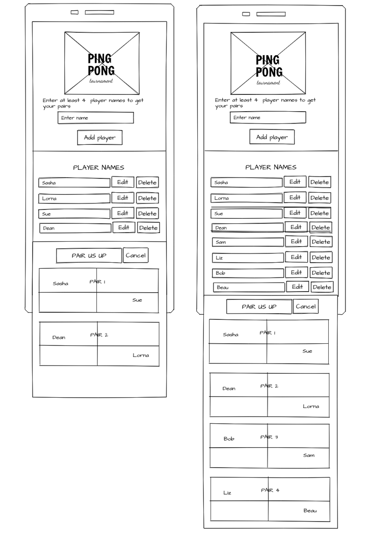 GitHub - SashaLawrence/pingpong-app: Ping Pong Pairing App built with React