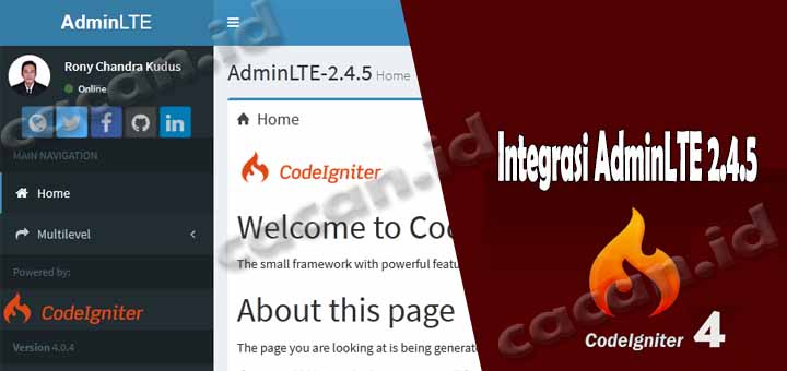 GitHub - blogcacanid/ci4-adminLTE-2.4.5: Integrasi AdminLTE 2.4.5 ...