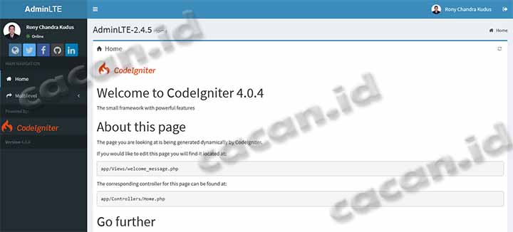 GitHub - blogcacanid/ci4-adminLTE-2.4.5: Integrasi AdminLTE 2.4.5 ...