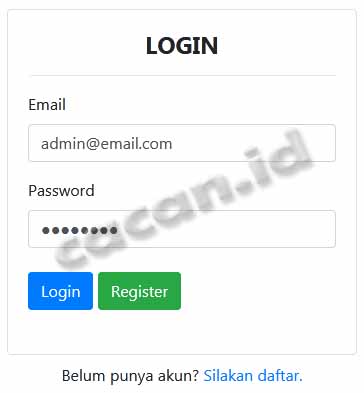 GitHub - blogcacanid/ci4-login: Login Dan Register System CodeIgniter 4