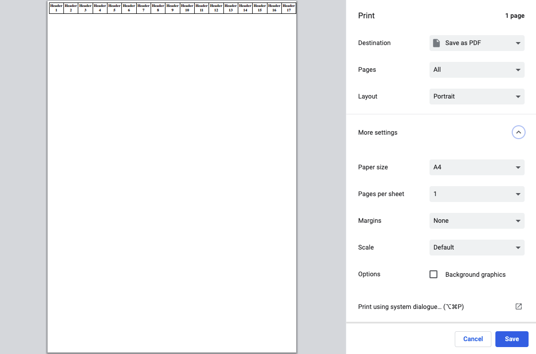 [BUG] PDF margins - Playwright output is different from the Chrome PDF ...
