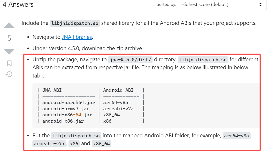 Java Lang Unsatisfiedlinkerror Native Library Com Sun Jna Android X86 Libjnidispatch So Not