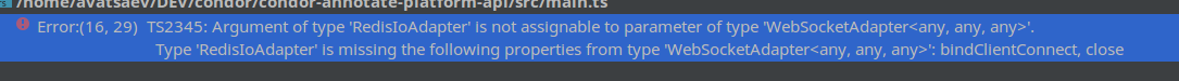 Redis Adapter not working · Issue #1920 · nestjs/nest · GitHub