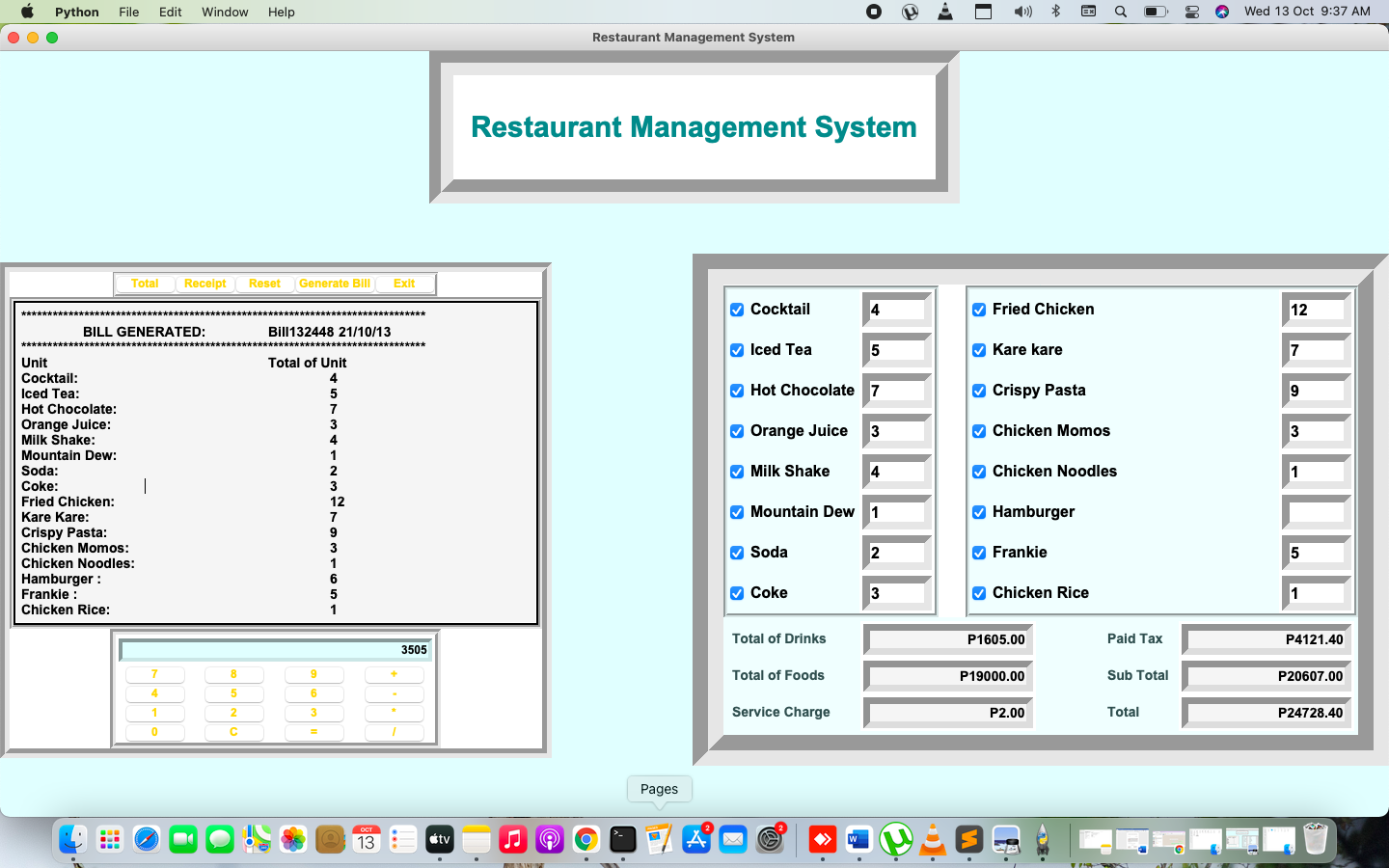 GitHub - suprajaarthi/Restaurant-Management-System: Restaurant ...