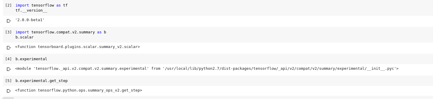 tf.compat.v2.summary.scalar has no attribute 'experimental' · Issue #30989 · tensorflow ...