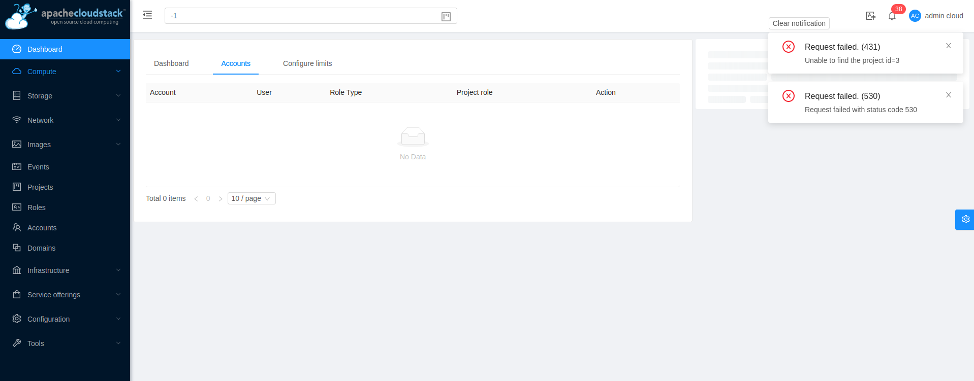 UI - minor UI issues · Issue #6434 · apache/cloudstack · GitHub