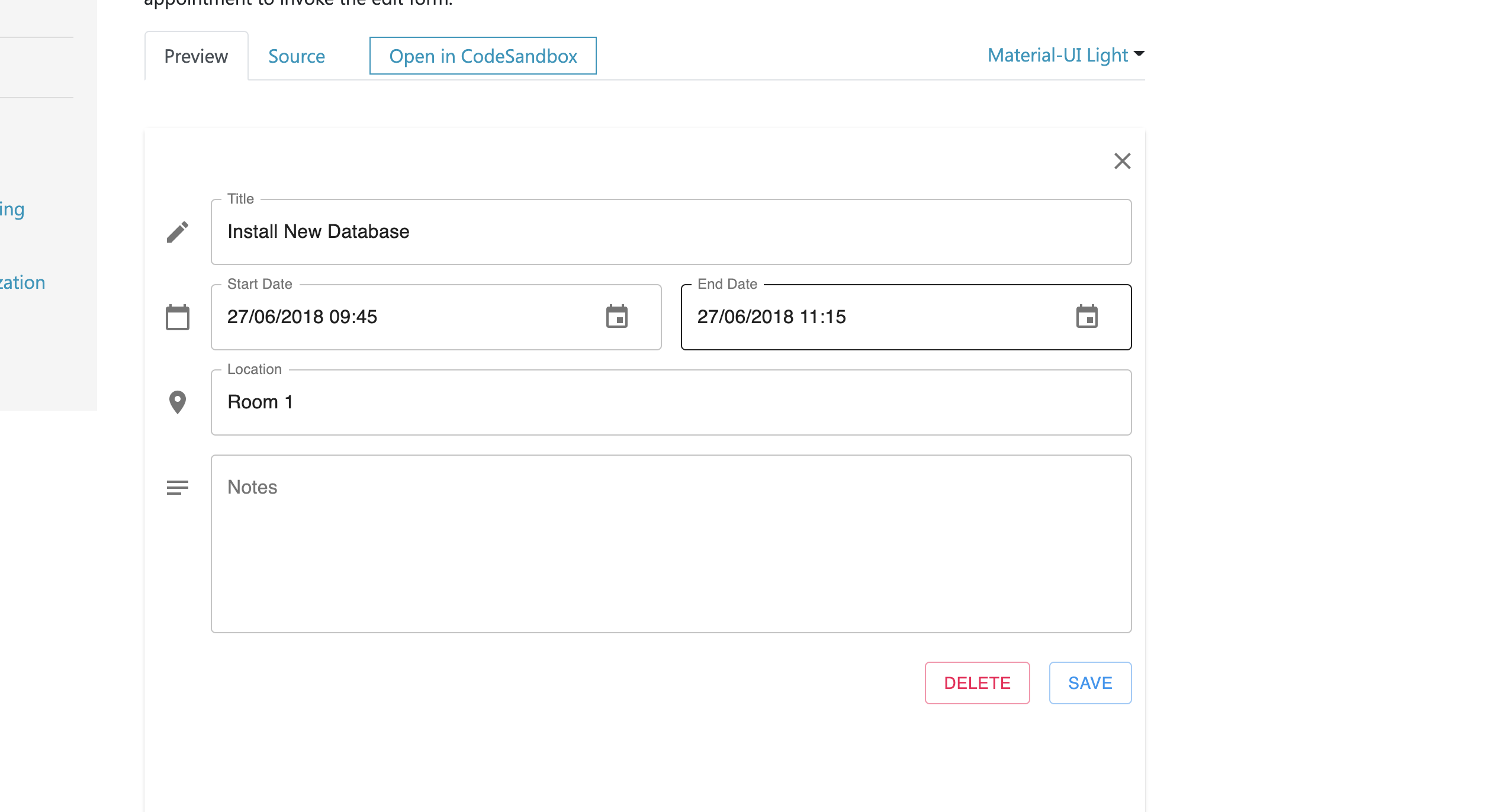 delete button in event of scheduler · Issue #3295 · DevExpress/devextreme-reactive · GitHub