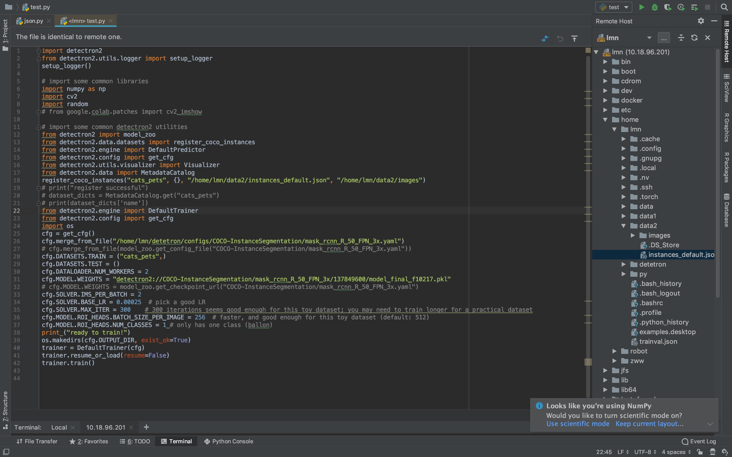 Please read & provide the following · Issue #960 · facebookresearch/detectron2 · GitHub