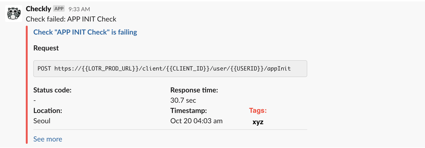 Adding tags to Slack notification · Issue #82 · checkly/public-roadmap · GitHub