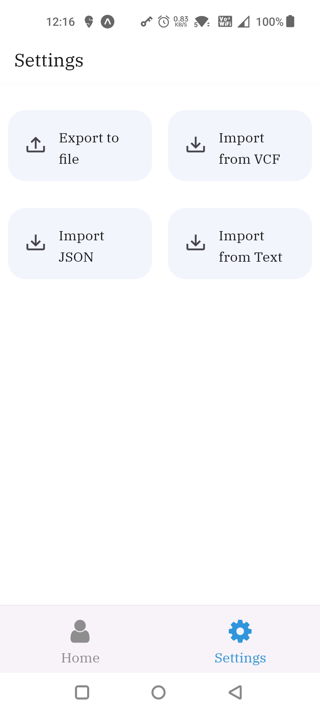 GitHub - night-fury-rider/rare-contacts: React Native app for managing ...