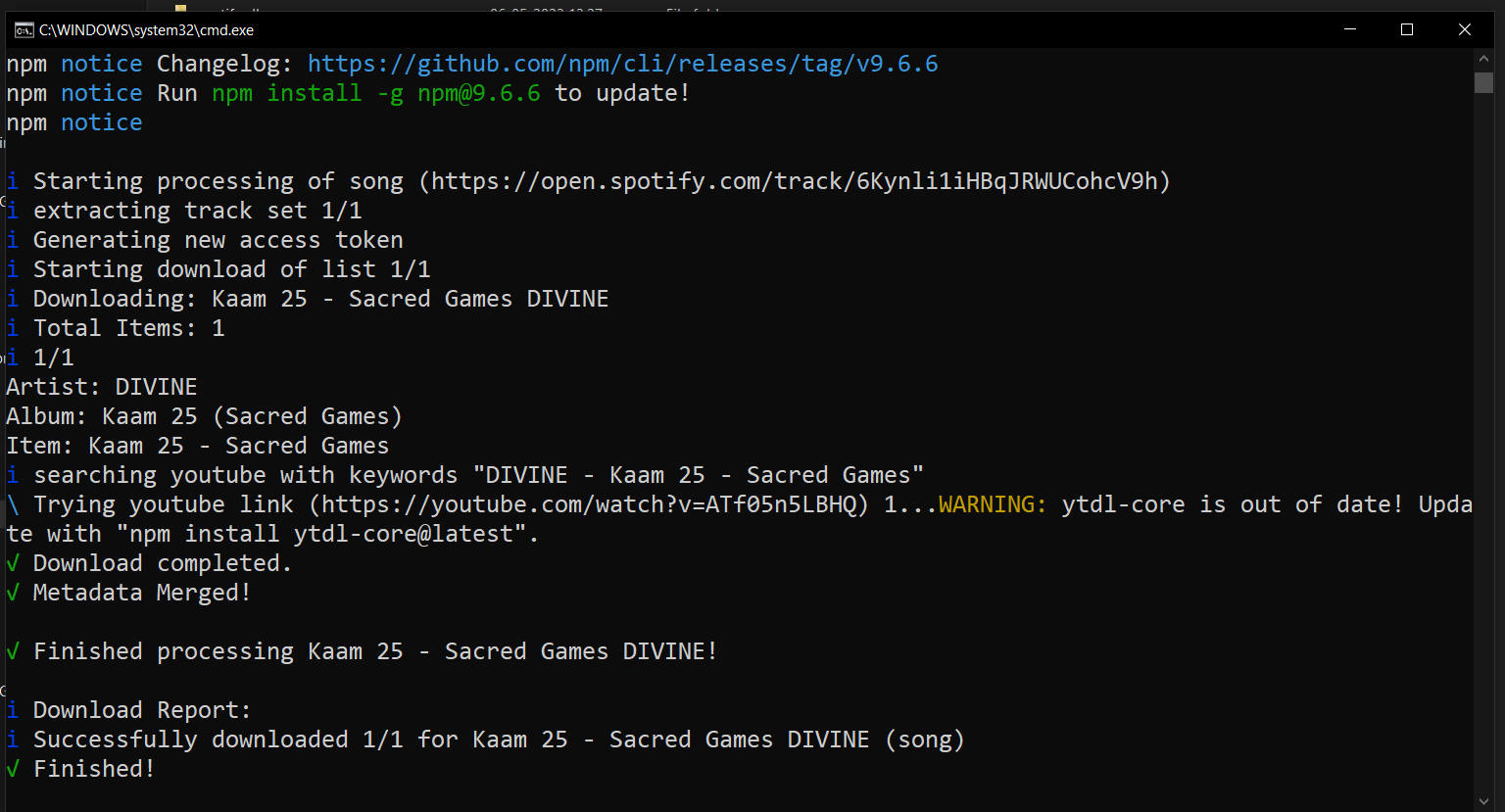 Input stream error: Missing catch or finally after try. Youtube error retrying download. · Issue ...