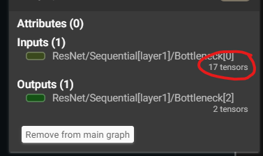 the abnormal display of bottleneck of resnet in tensorboard · Issue #67989 · pytorch/pytorch ...