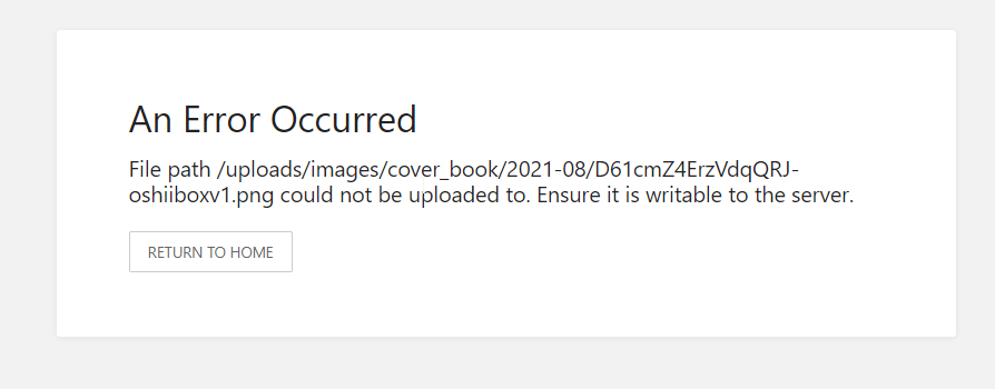 Error uploading cover image to book · Issue #2883 · BookStackApp/BookStack · GitHub
